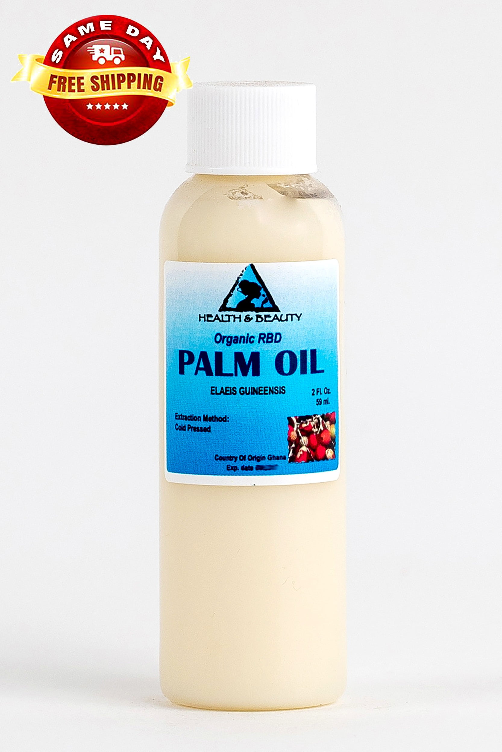 PALM OIL RBD ORGANIC CARRIER COLD PRESSED PURE 2 OZ - Walmart.com