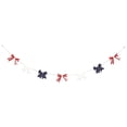 1Pc Bow Banner 4Th Of July Bow Banner For Entryway,Cloth White ...