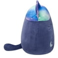 Squishmallows 12" Metta the Navy Blue Cat With Celestial Spots Plush ...