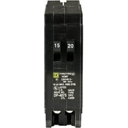Square D By Schneider Electric HOM220CP 20A 2P Plugon Circuit Breaker ...