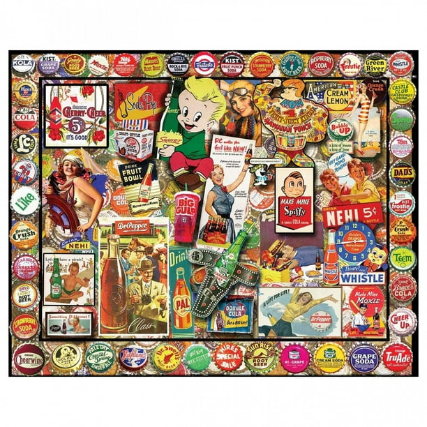 Soda Pop 1000 Piece Jigsaw Puzzle - Walmart.com - Walmart.com