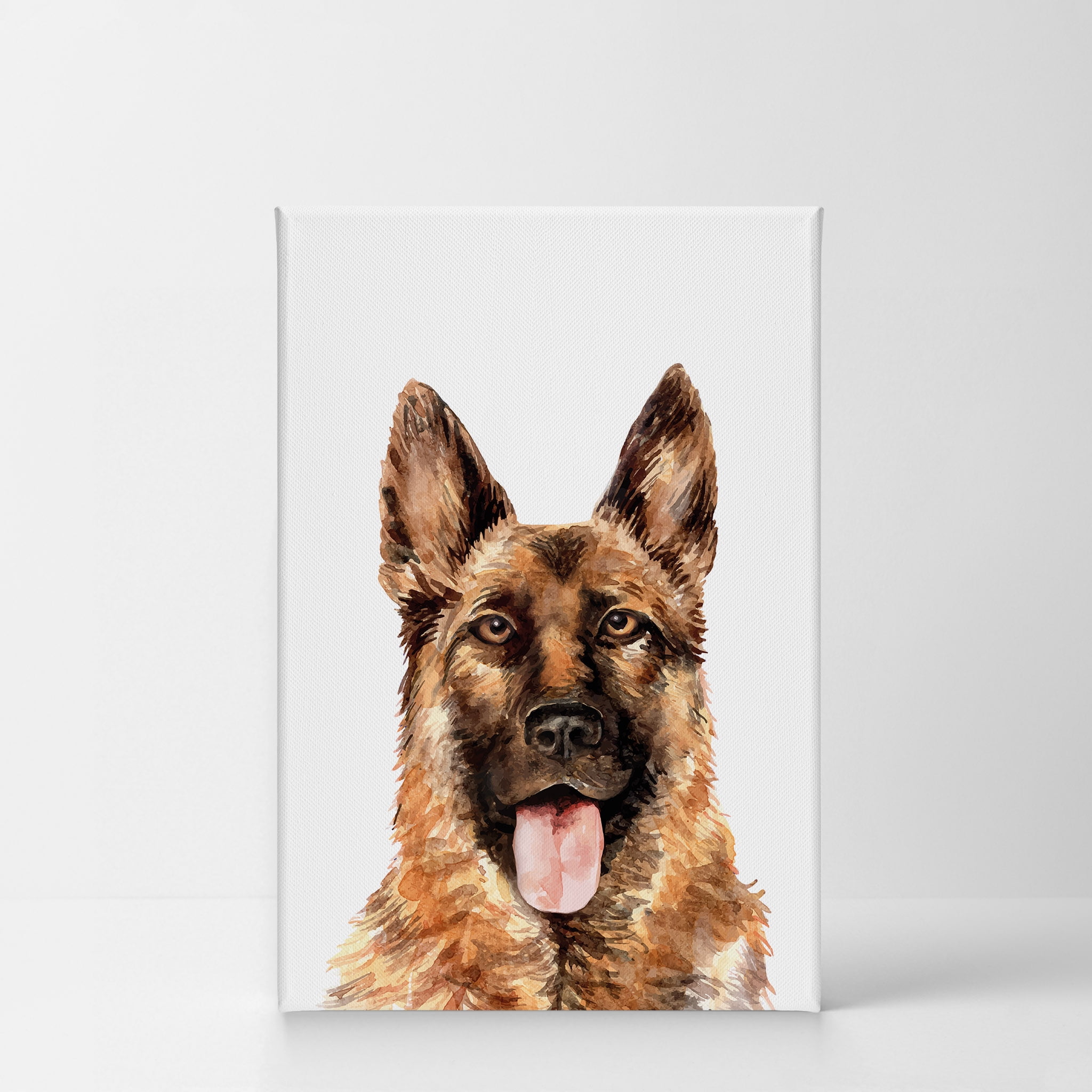 Smiling German Shepherd Puppy