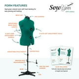 Dritz Sew You Adjustable Dressform, Medium - Body Mannequin & Tailor ...