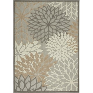 Simply Daisy, Alexys, Floral Print Indoor/Outdoor Rug - Walmart.com
