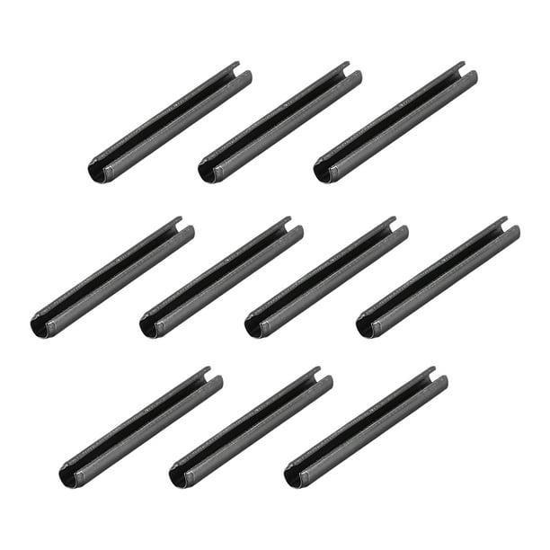 Slotted Spring Pin -5mm x 60mm Plain Finish 65Mn Roll Assortment Kit ...