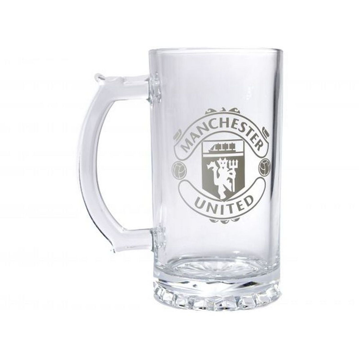 Click here for Manchester United Fc Crest Glass Beer Stein prices