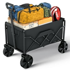 ULINE Large Foldable Outdoor Utility Wagon - Collapsible Cart for ...