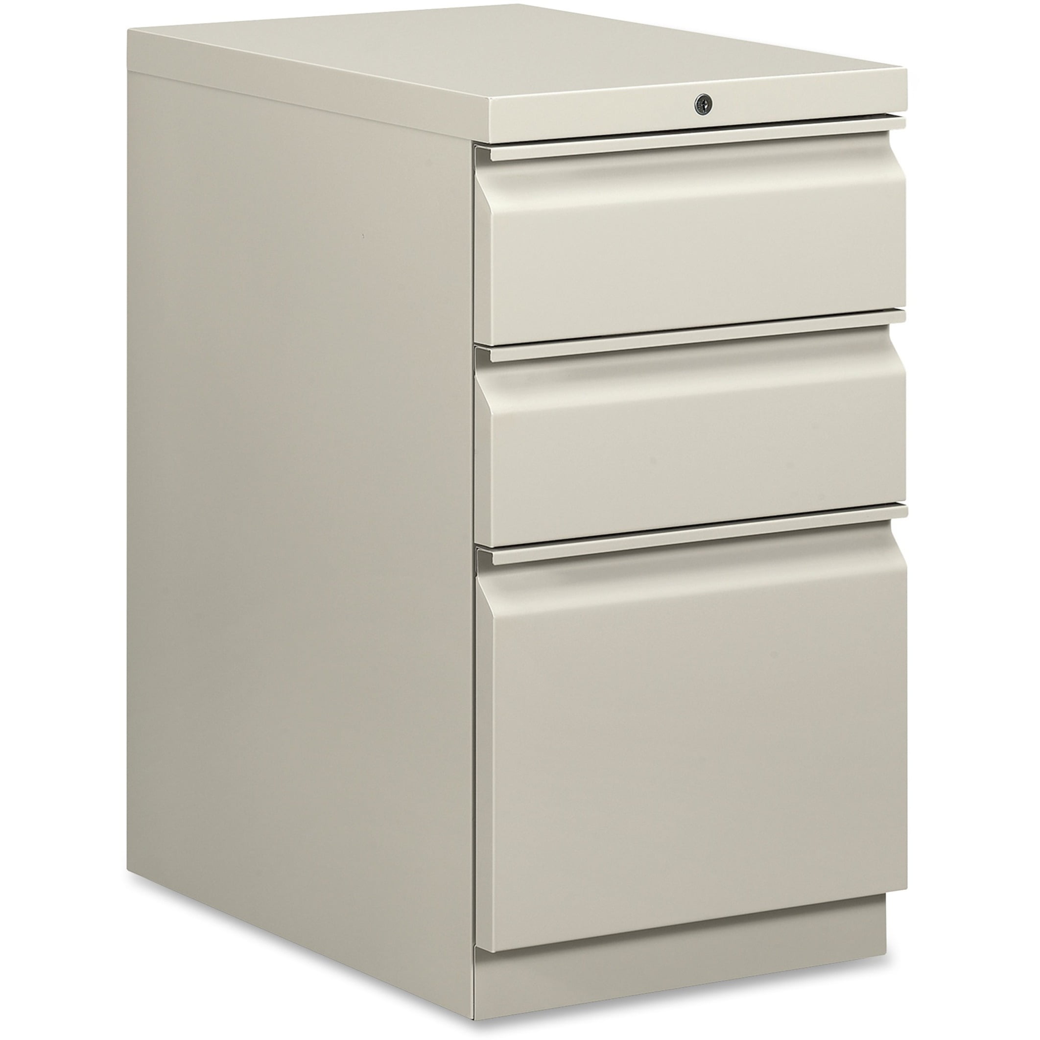HON 3 Drawers Vertical Lockable Filing Cabinet, Gray - Walmart.com