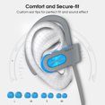 Mpow Wireless Headphones, HD Bass+ Sound, IPX7 Waterproof, BT 5.0, 12H ...