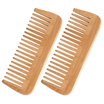 Onedor Handmade 100% Natural Green Sandalwood Hair Combs - Anti-Static ...