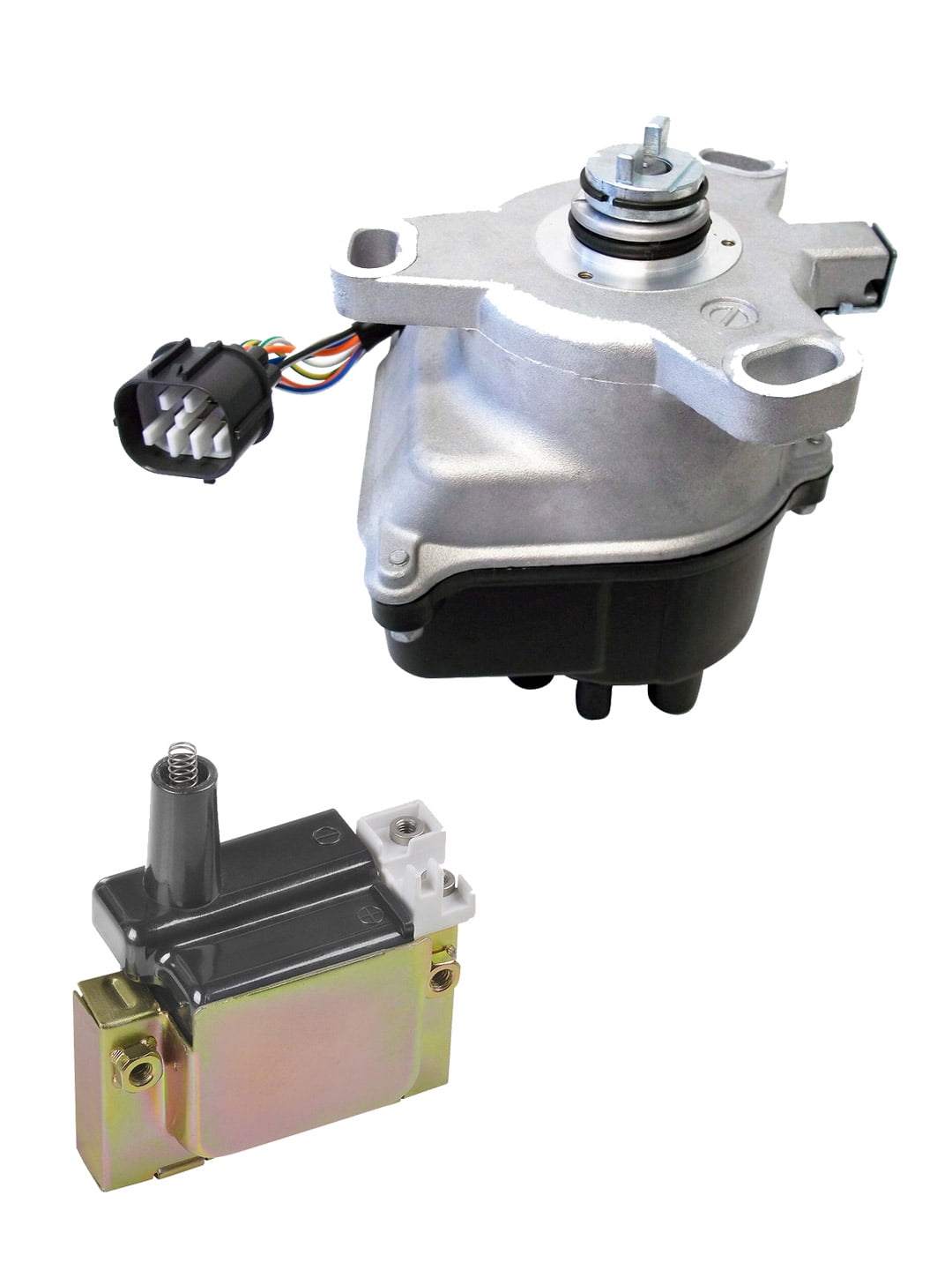 Set of ISA Ignition Coil, Ignition Distributor Compatible with 1998 ...