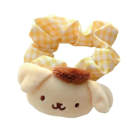 Crday Cute Small Intestine Hair Rope Girls Plush Hair Rope Hair Ring ...