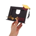 OUNONA Wooden Graduation Photo Frame Black for 2026 Class with Tassel ...