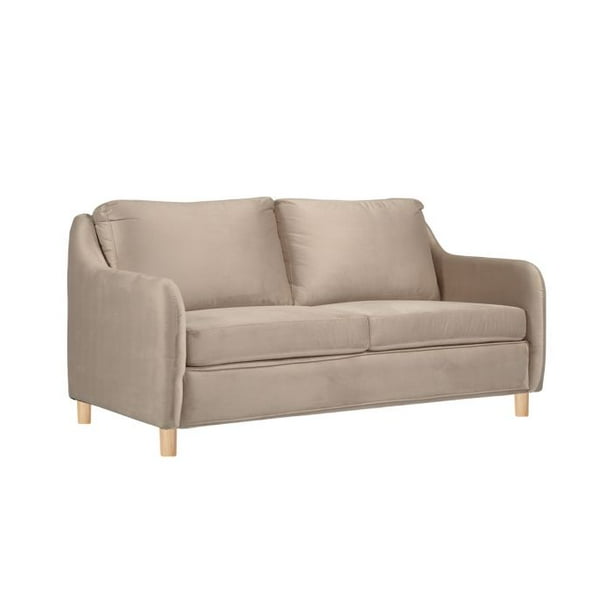 Sofá 3 cuerpos Loan encino - Beige Weik Contemporáneo | Bodega Aurrera ...