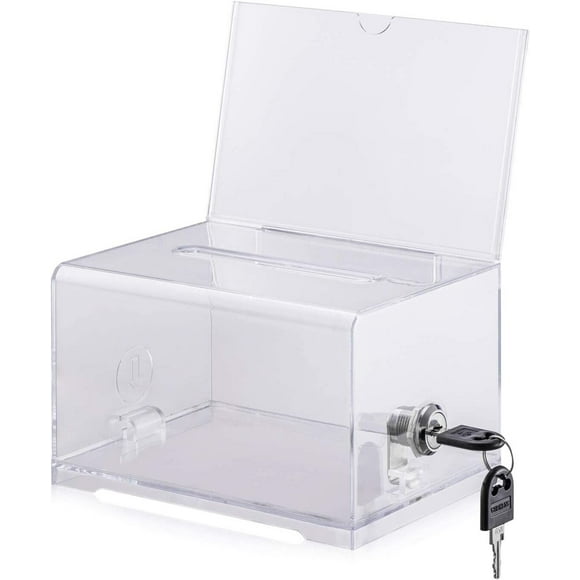 Clear Lock Box