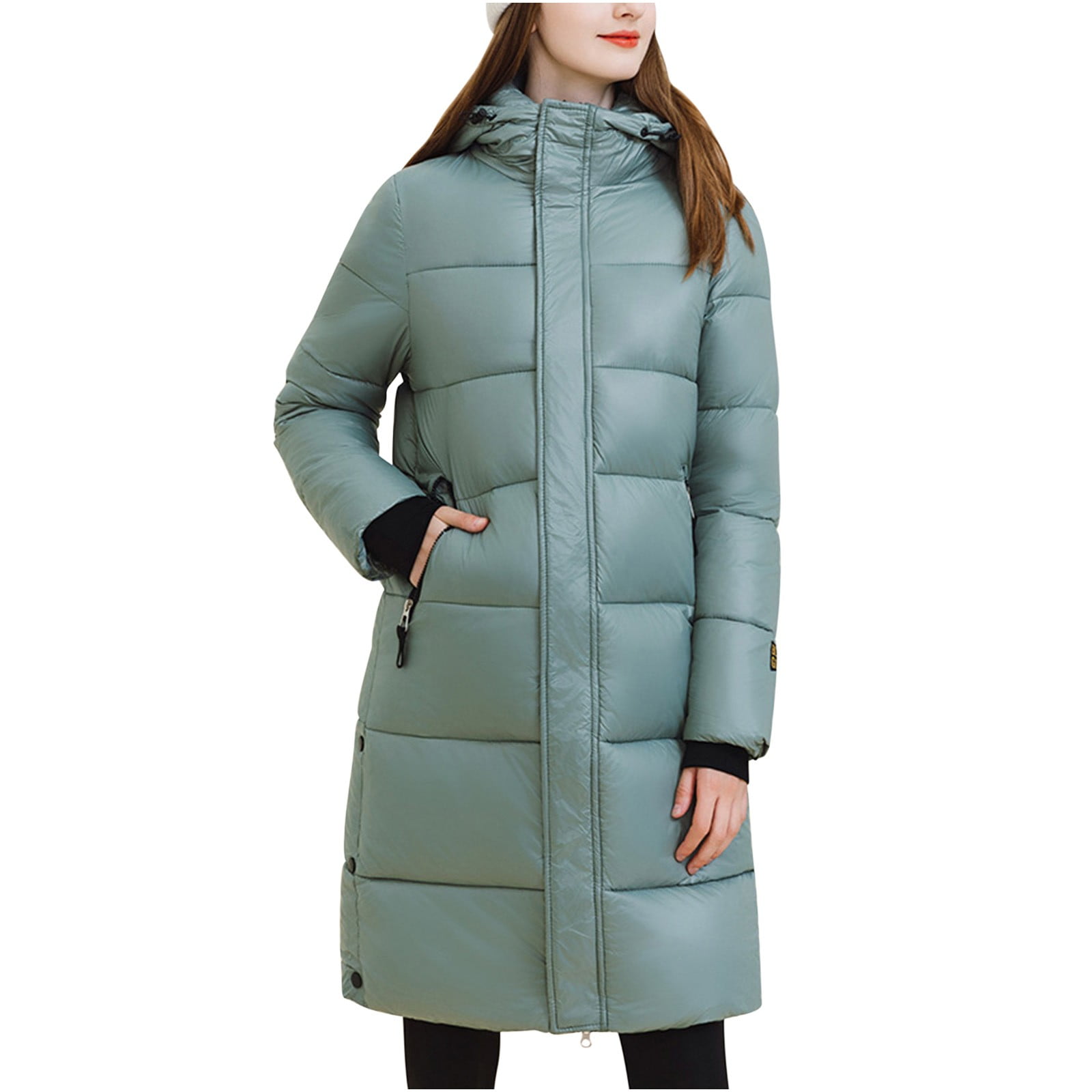 Click here for Uppada Womens V Neck Long Sleeve Puffer Coats Casu... prices