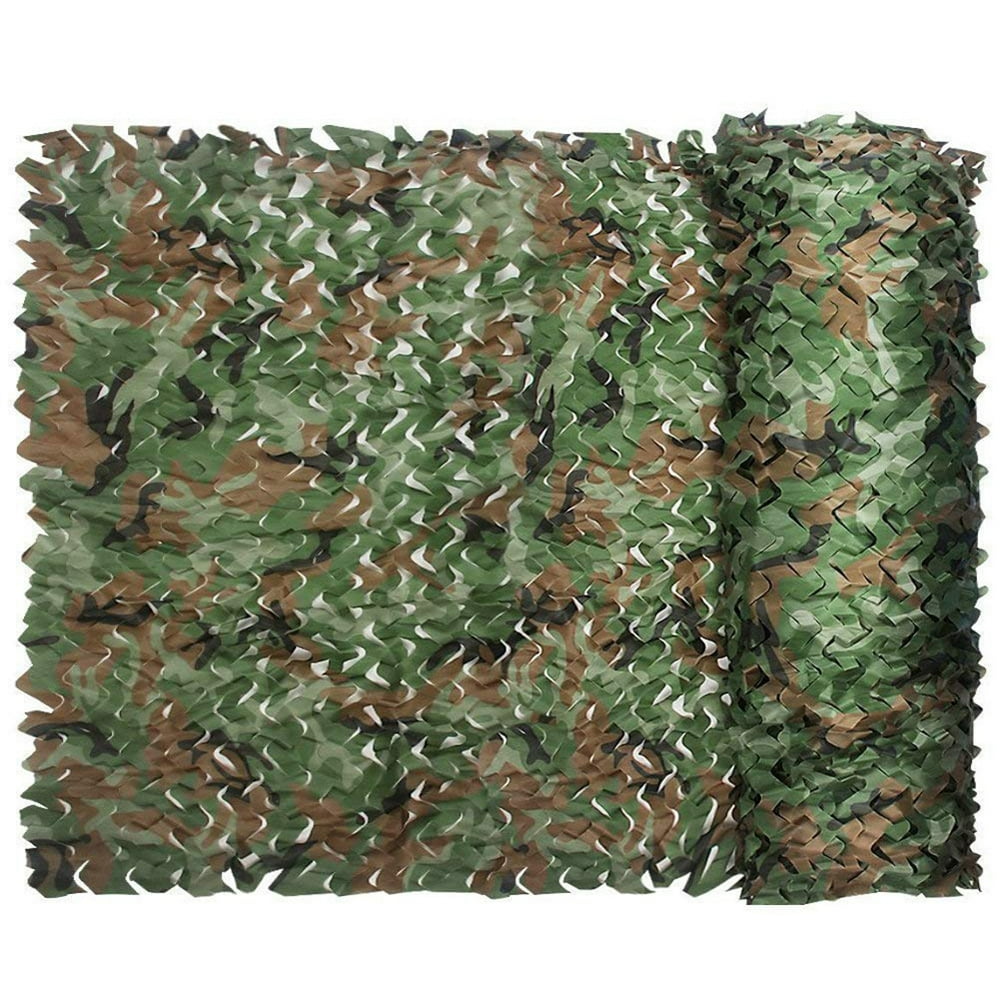 SPRING PARK 0.5x1m Woodland Camouflage Netting Desert Camo Net for ...