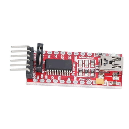 TTL Adapter Board, FT232RL Chip Mini Port 6 Pin DTR RX TX VCC CTS GND ...