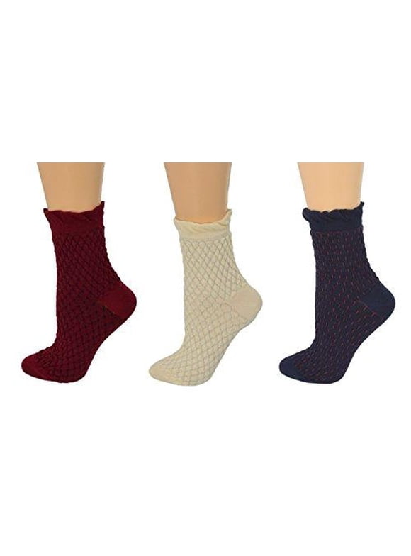 Women's Cotton Crew Socks