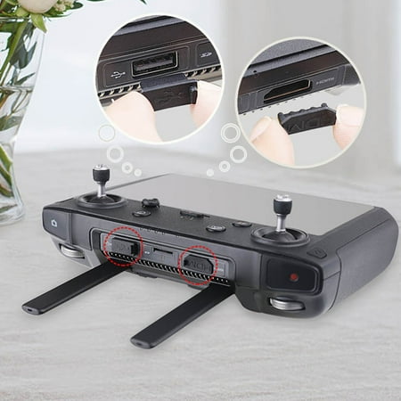 Dustproof Plug Cap Silicone Cover Screen Remote Control For DJI Smart ...