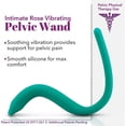 Intimate Rose Medical Grade Silicone Pelvic Wand with Vibration - Pain ...
