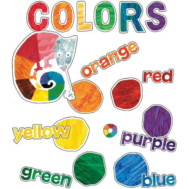 World Of Eric Carle Tm Colors Mini Bulletin Board Set Other