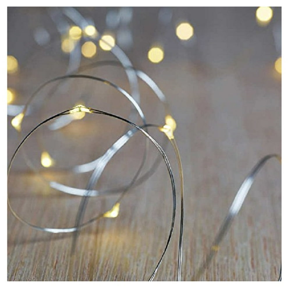 Battery Operated LED Micro Lights 4-Sets - Walmart.com - Walmart.com