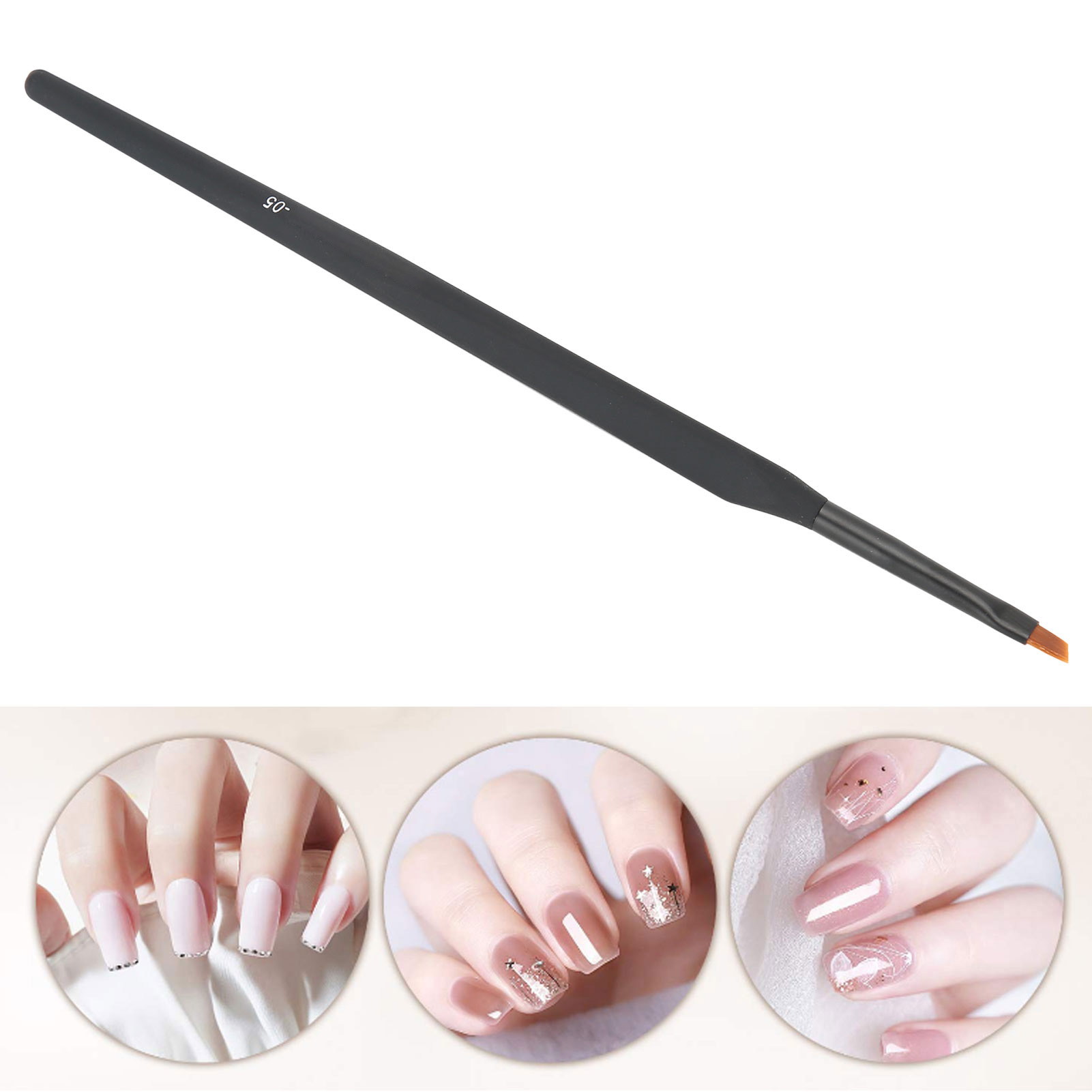 Oblique Acrylic Nails