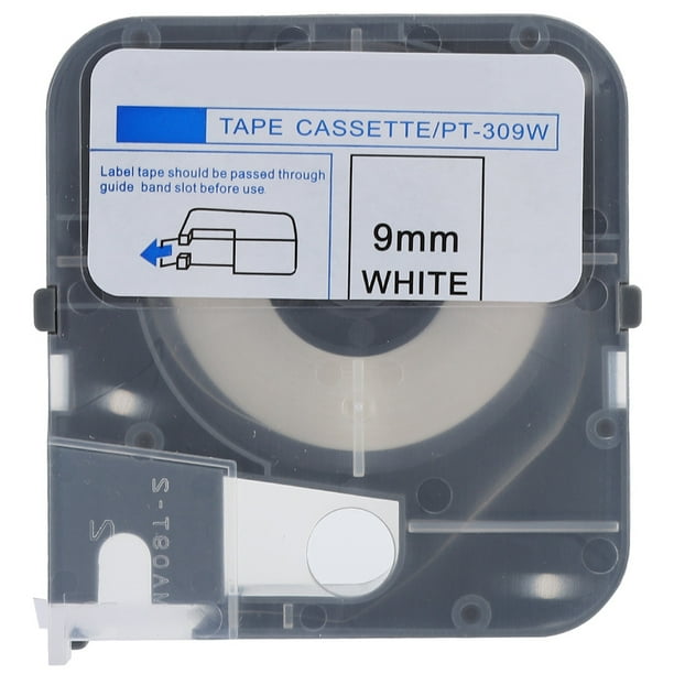 Labeler Ribbon Office Stickers White 9mm 8-Meter with Shell for MAX ...