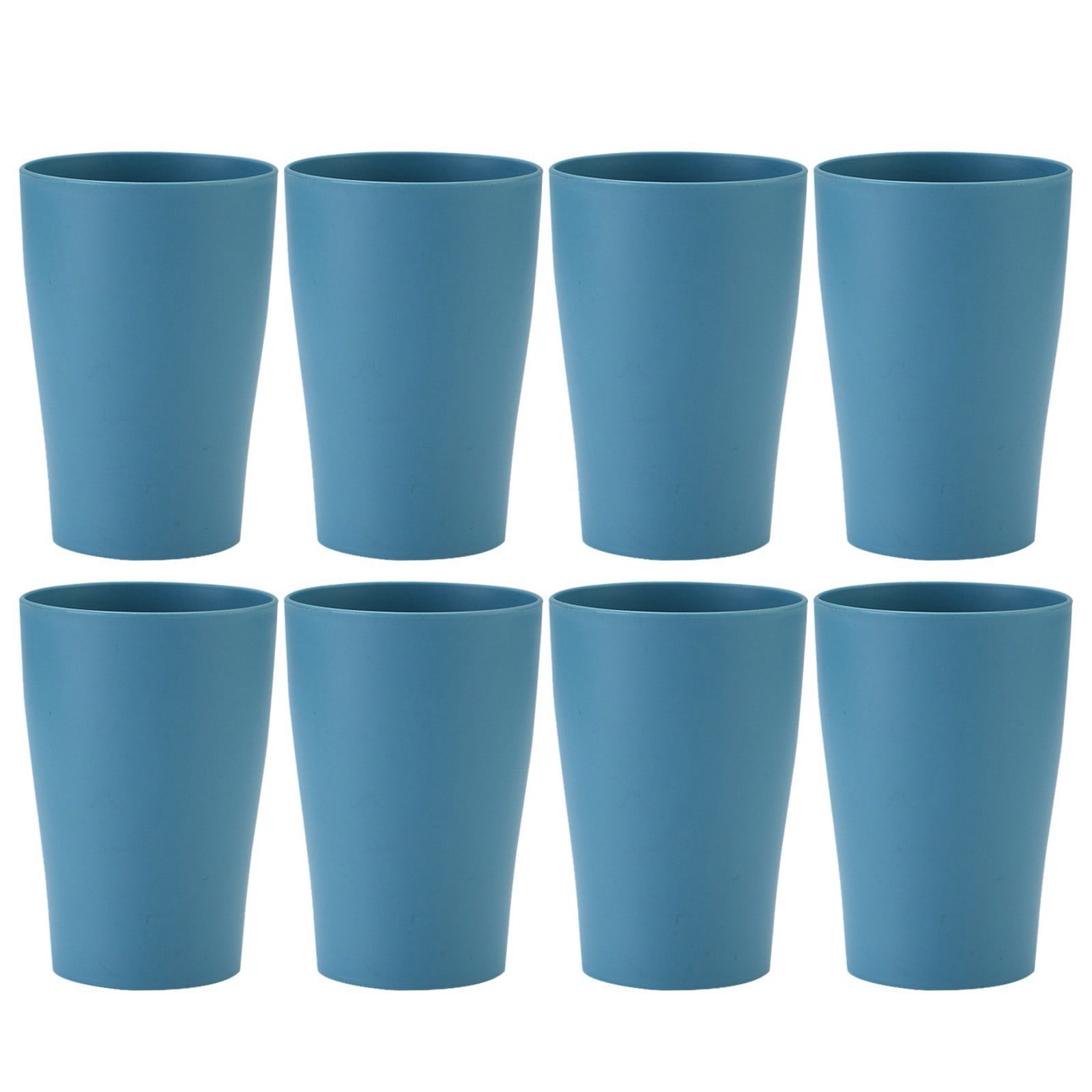 hanxiulin cups reusable 8 pieces, unbreakable water drinking cup, wash ...