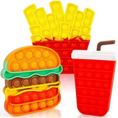 IGUOHAO Pop Fidget Toys It 3 Pack for Kids and Adults, Push Bubble Its ...