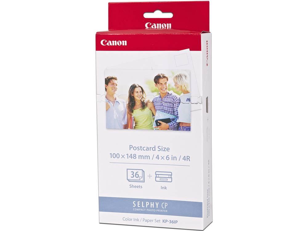 Papel con TINTA Canon KP-36IP 36 hojas 4x6 | Walmart en línea