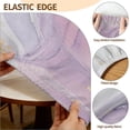 ARTSLION Elastic Tablecloth For Round Tables, Waterproof Tablecover For ...