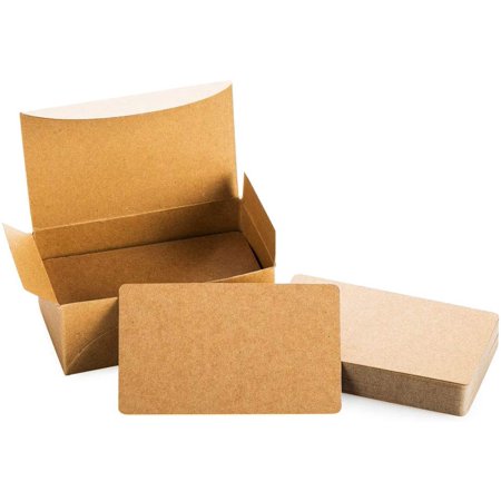 Blank Cardboard Paper Message Card Business Cards Word Card DIY Tag ...