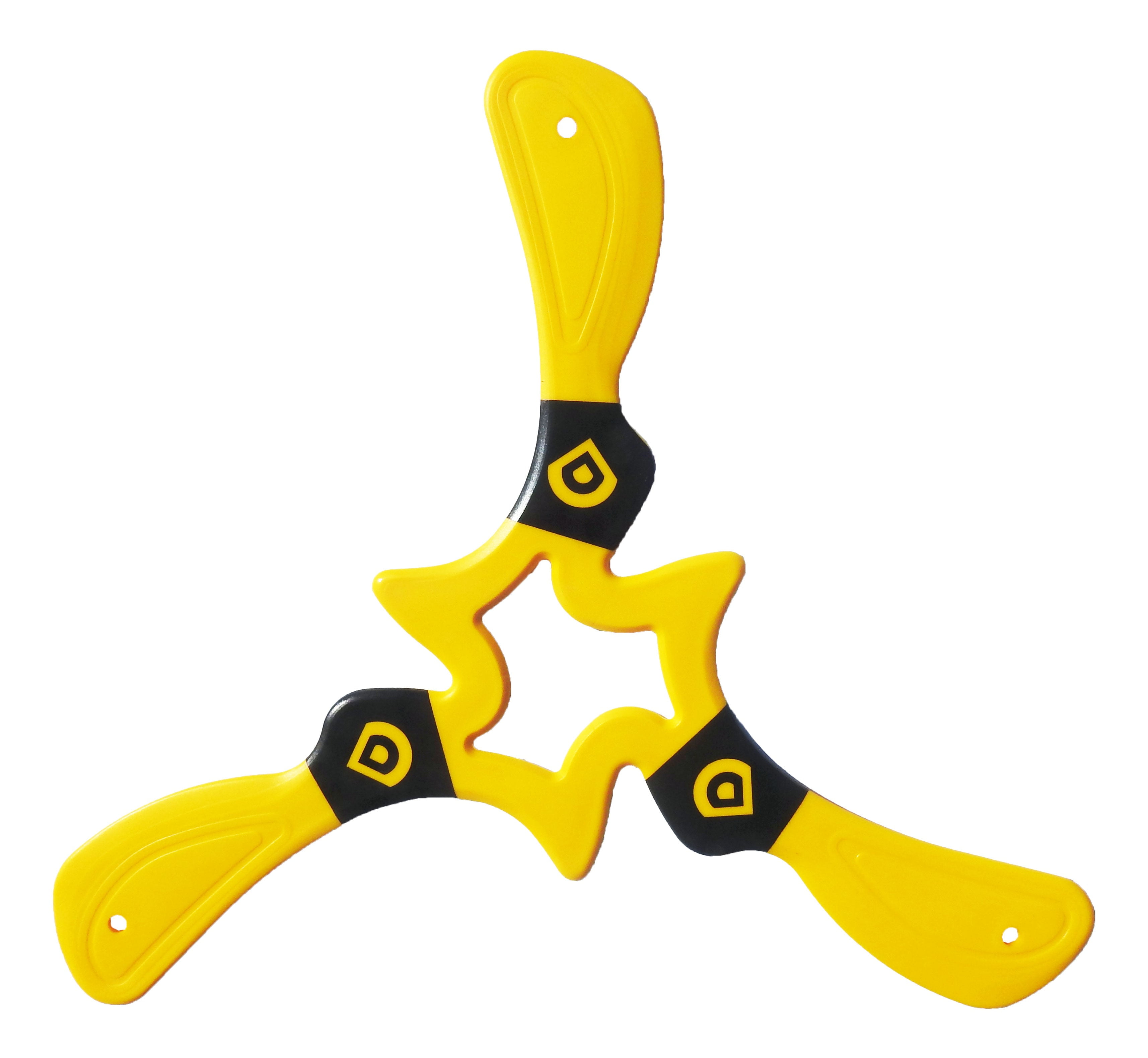 Colorado Boomerangs Asaki Plastic Boomerangs RH in Yellow and Red for ...