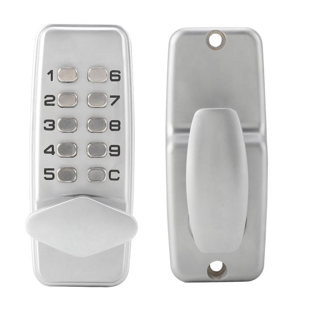 Kritne Door Coded Lock, 2 - 8 Digit Code Combination Door Zinc Alloy ...