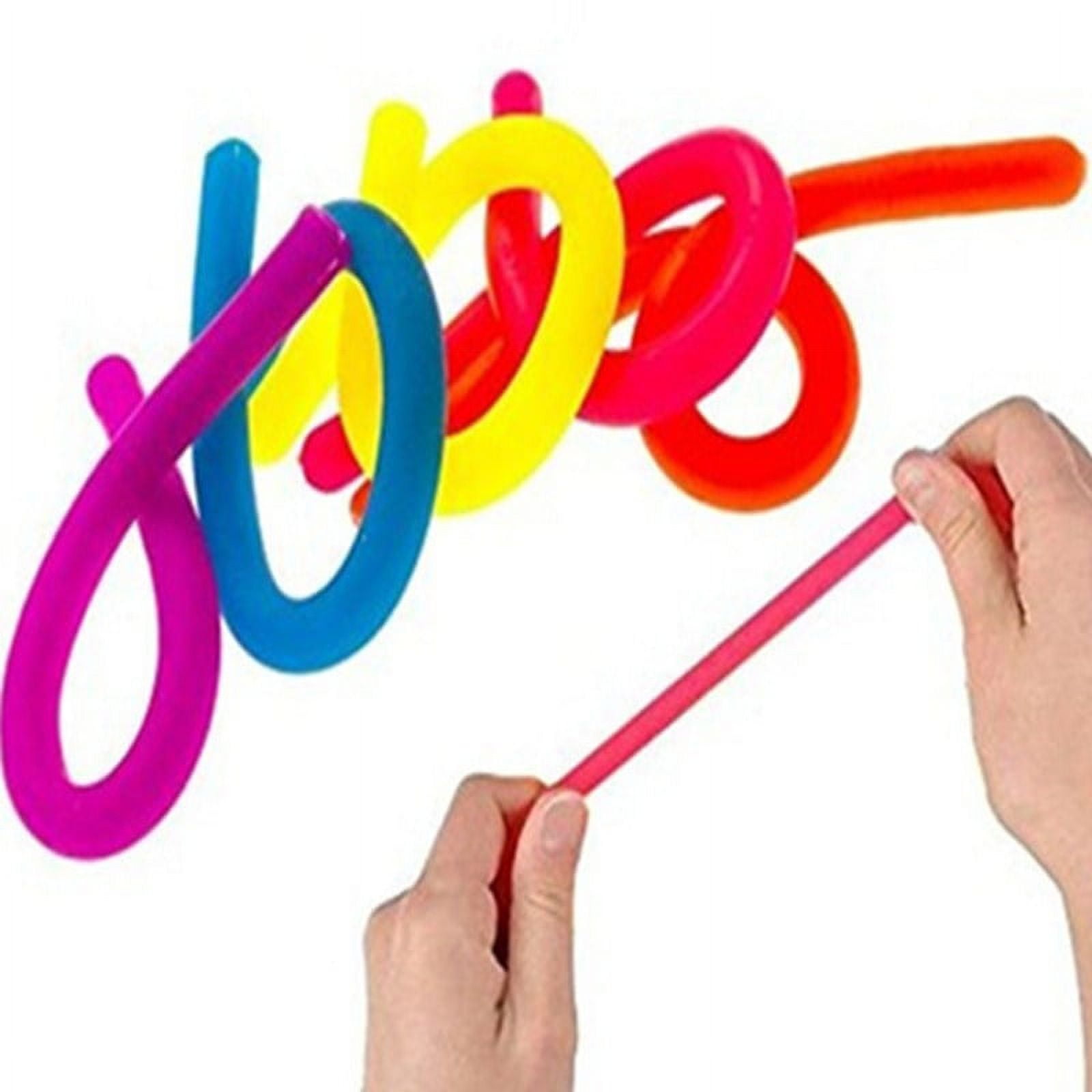 Fideos de cuerda de gelatina elástica, juego de juguetes sensoriales de ...