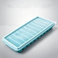 Viflosae Ice Tray Ice Trays Silicone 10 Compartment Long Strip Ice Tray ...