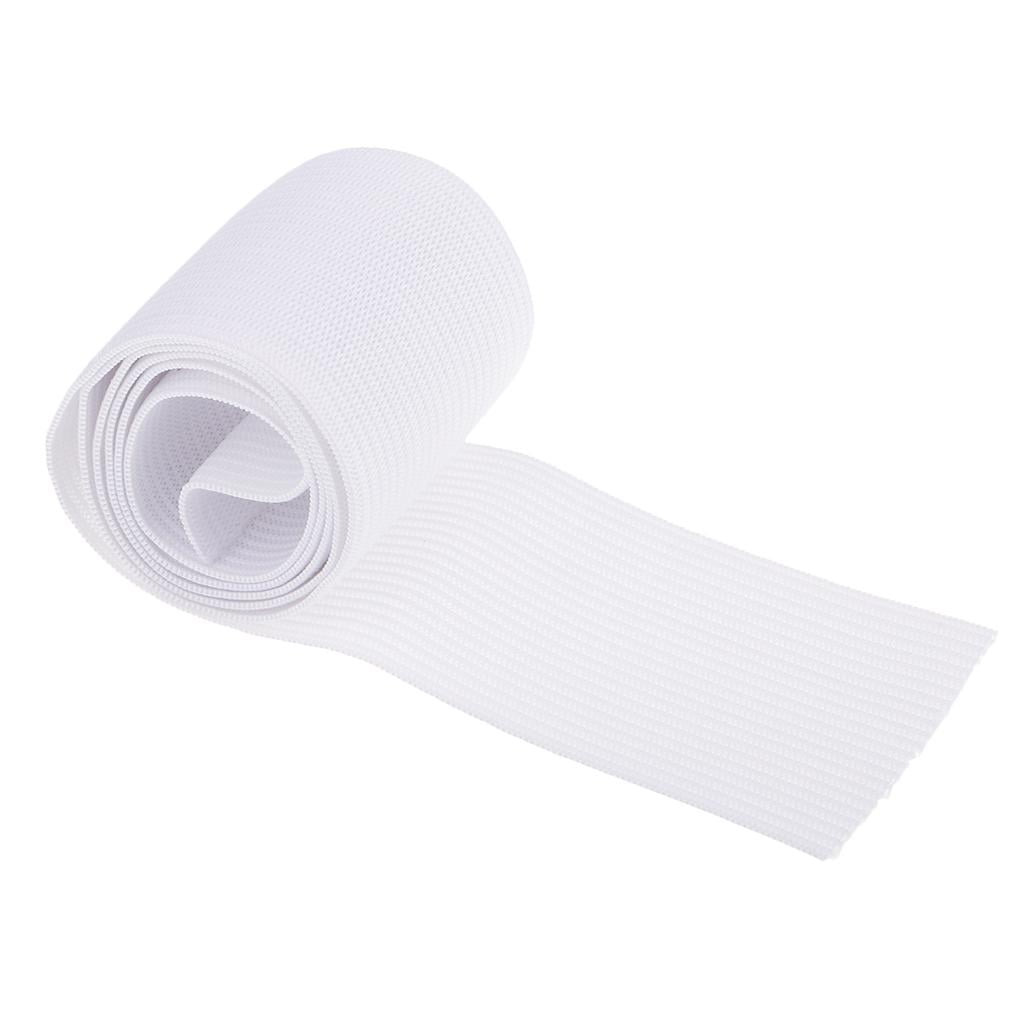 Polyester Rubber Braided Flat Elastic Stretch Band Cord Spool Roll For ...