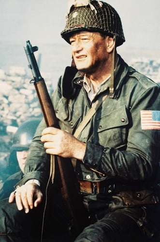John Wayne The Longest Day Color 24x36 Poster - Walmart.com