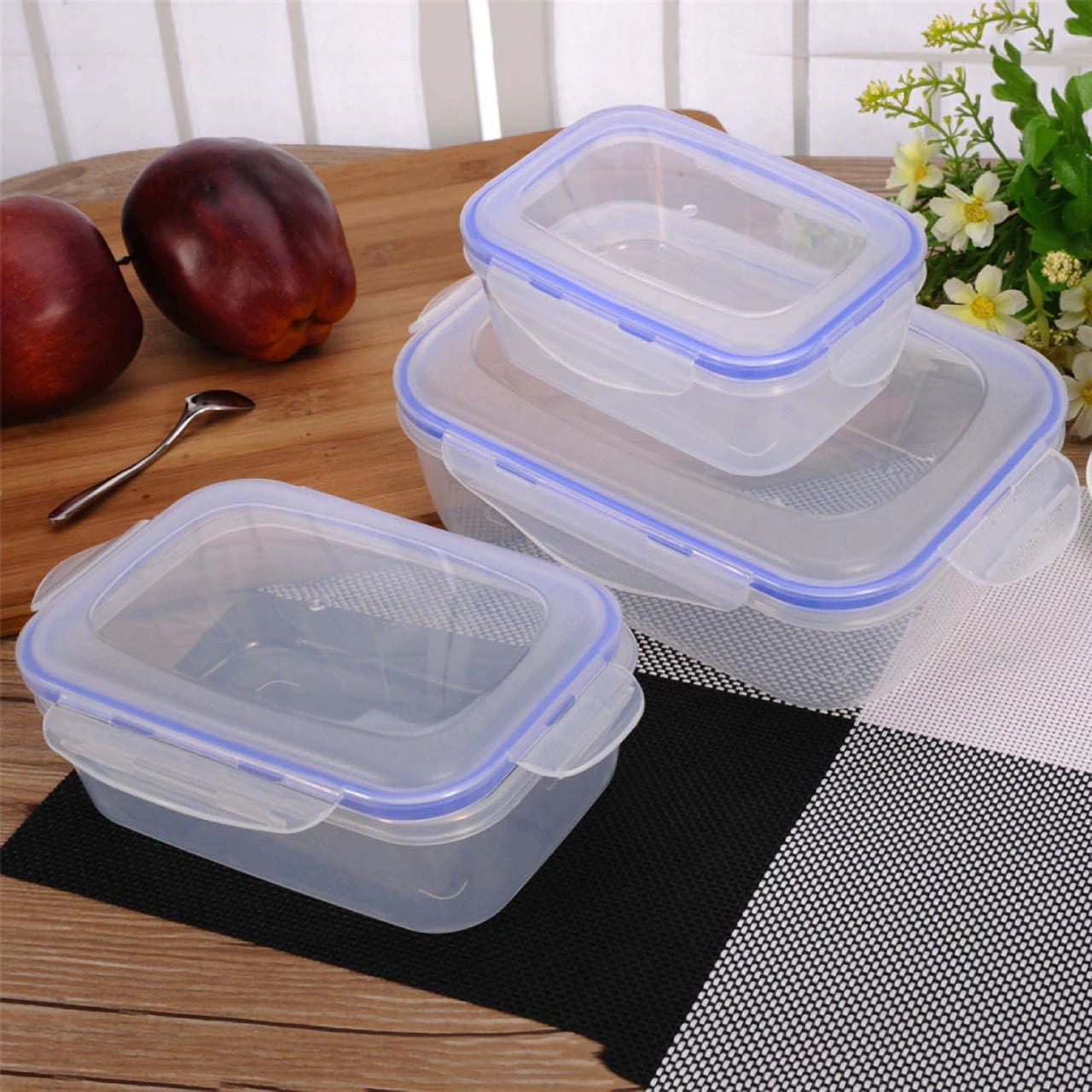 Set toppers contenedores para alimentos de plástico Casa y Concepto ...