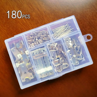 Framer Supply Metal Picture Frame Hardware - Single Set - Walmart.com