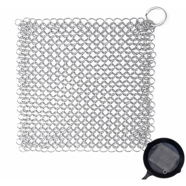 Zesty Lime Green Chainmail Combo Scrubber - Walmart.com