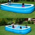 Hirigin Kiddie Pool Square 46cm 46cm Swimming Pools - Walmart.com