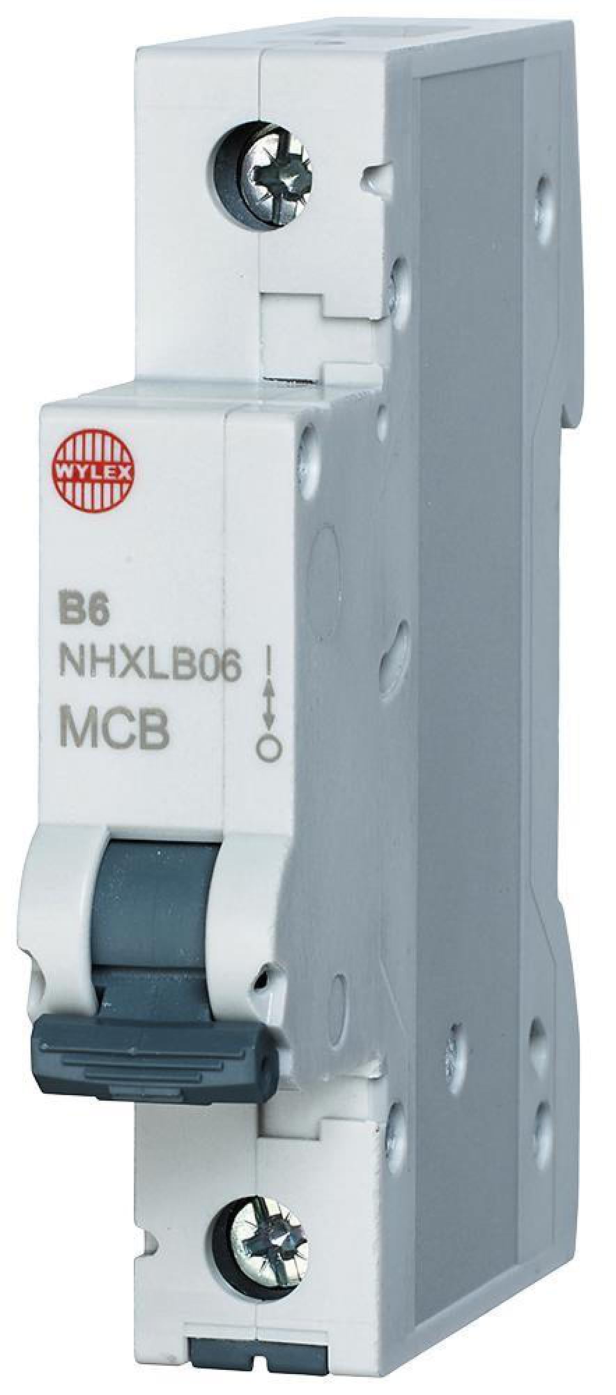 WYLEX - 6A Single Pole B Curve MCB - Walmart.com