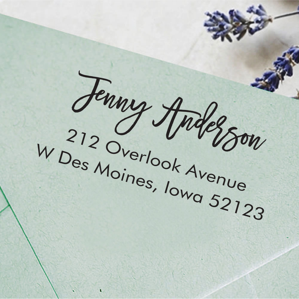 Personalized Rubber Stamp Proposal Gift Idea Self Inking Custom Return ...