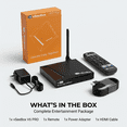 vSeeBox V6 Pro Android 14 TV Box 8K HDR 4GB RAM 32GB Storage with WiFi ...