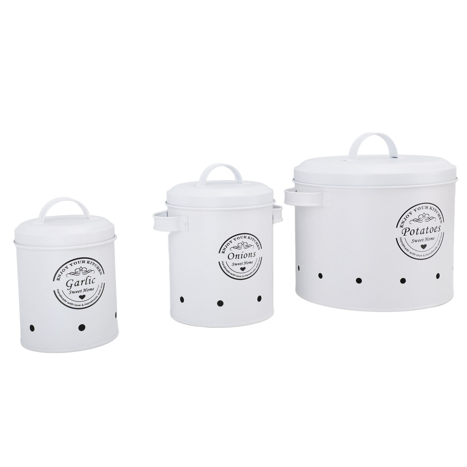 Click here for Estink Canister Set  3pcs Carbon Steel Large Capac... prices