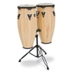 "Zenison Latin Percussion Conga Drums Kit with Stand, 9"" & 10"" inch ...