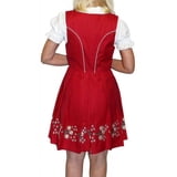 Dirndl Trachten Haus 3 Piece Short German Oktoberfest Dirndl Cotton ...